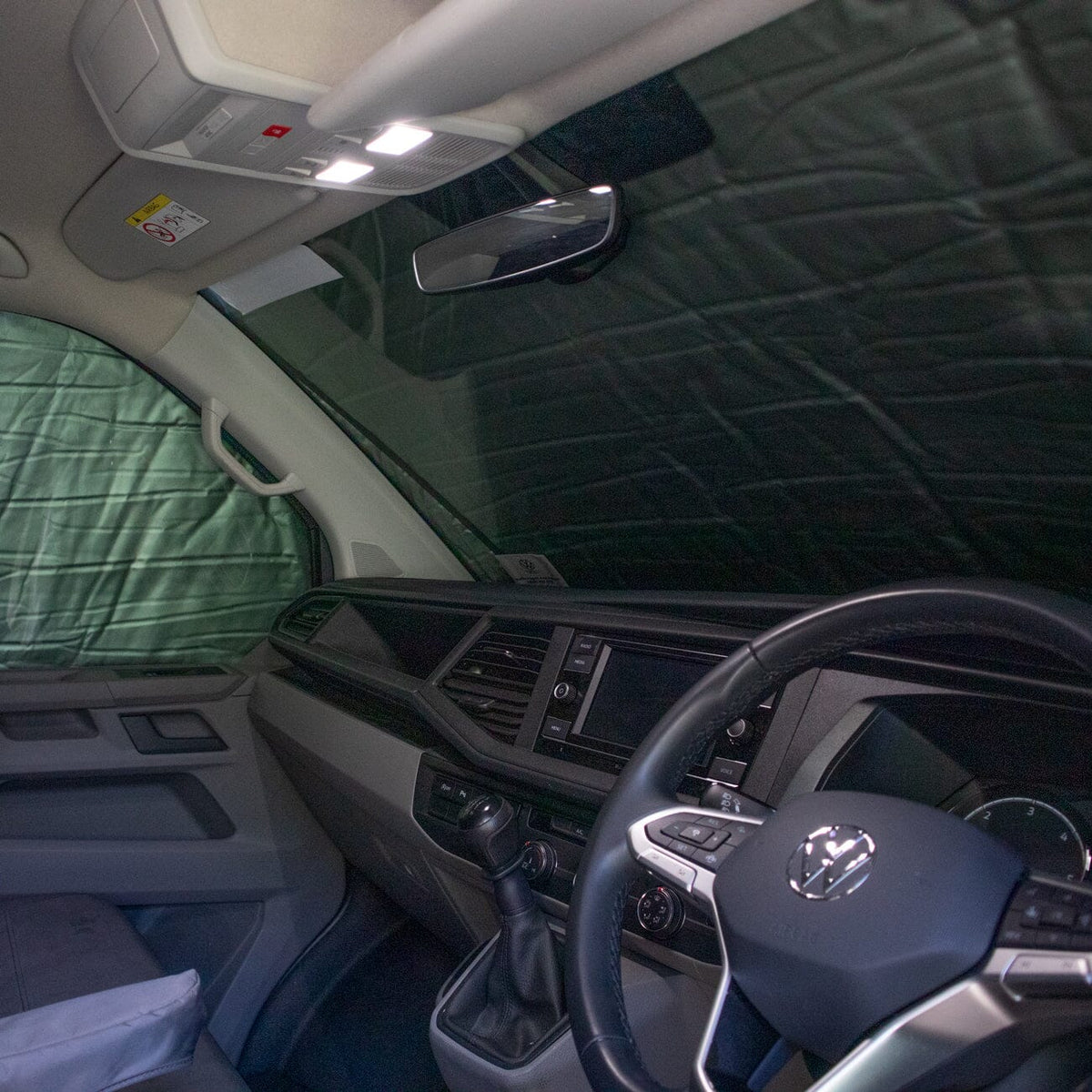 KIRAVANS External Thermal Cab Window Silver Screen - VW T5, T6, T6.1