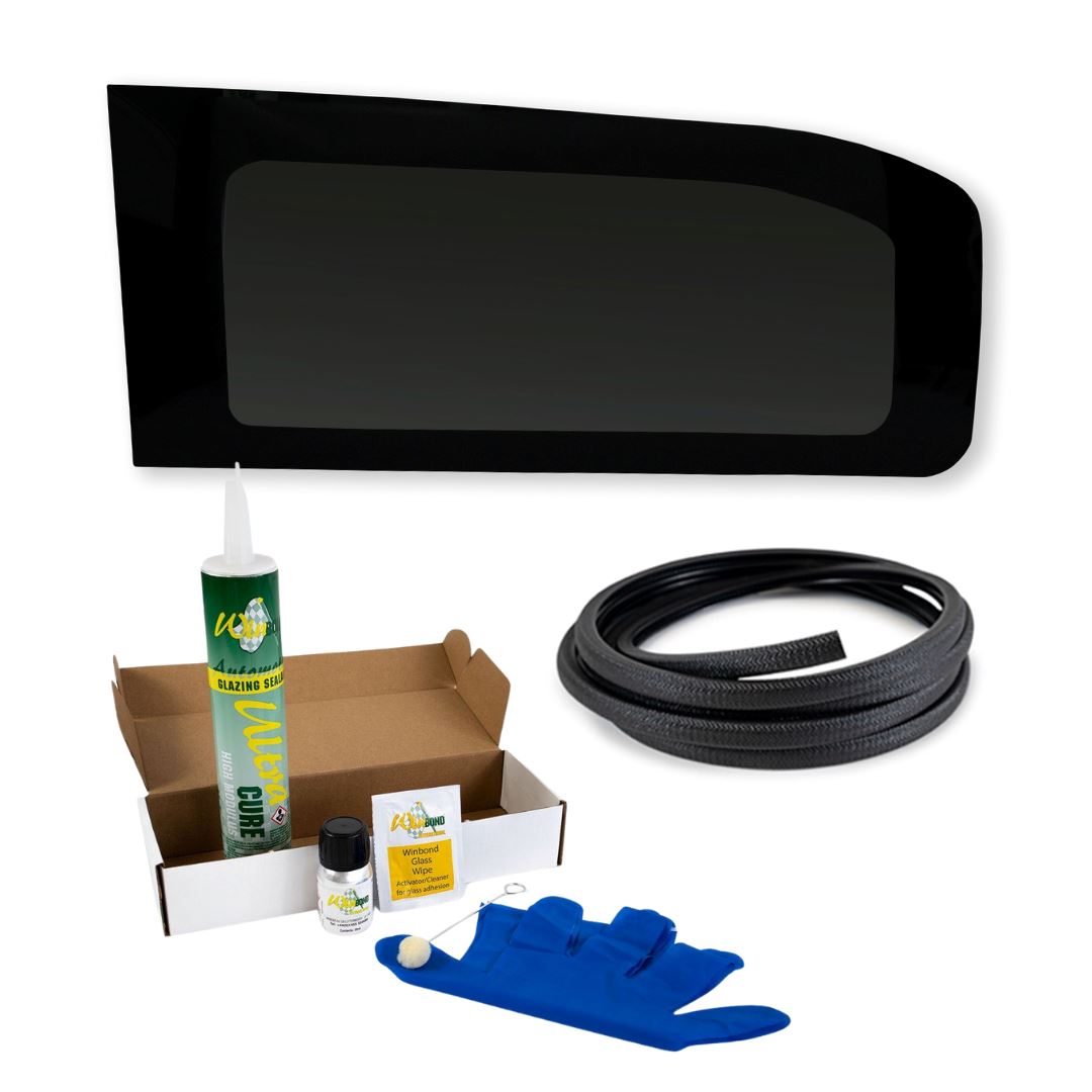 Left Rear Quarter Window + Fitting Kit for Vauxhall Vivaro (2019+) and