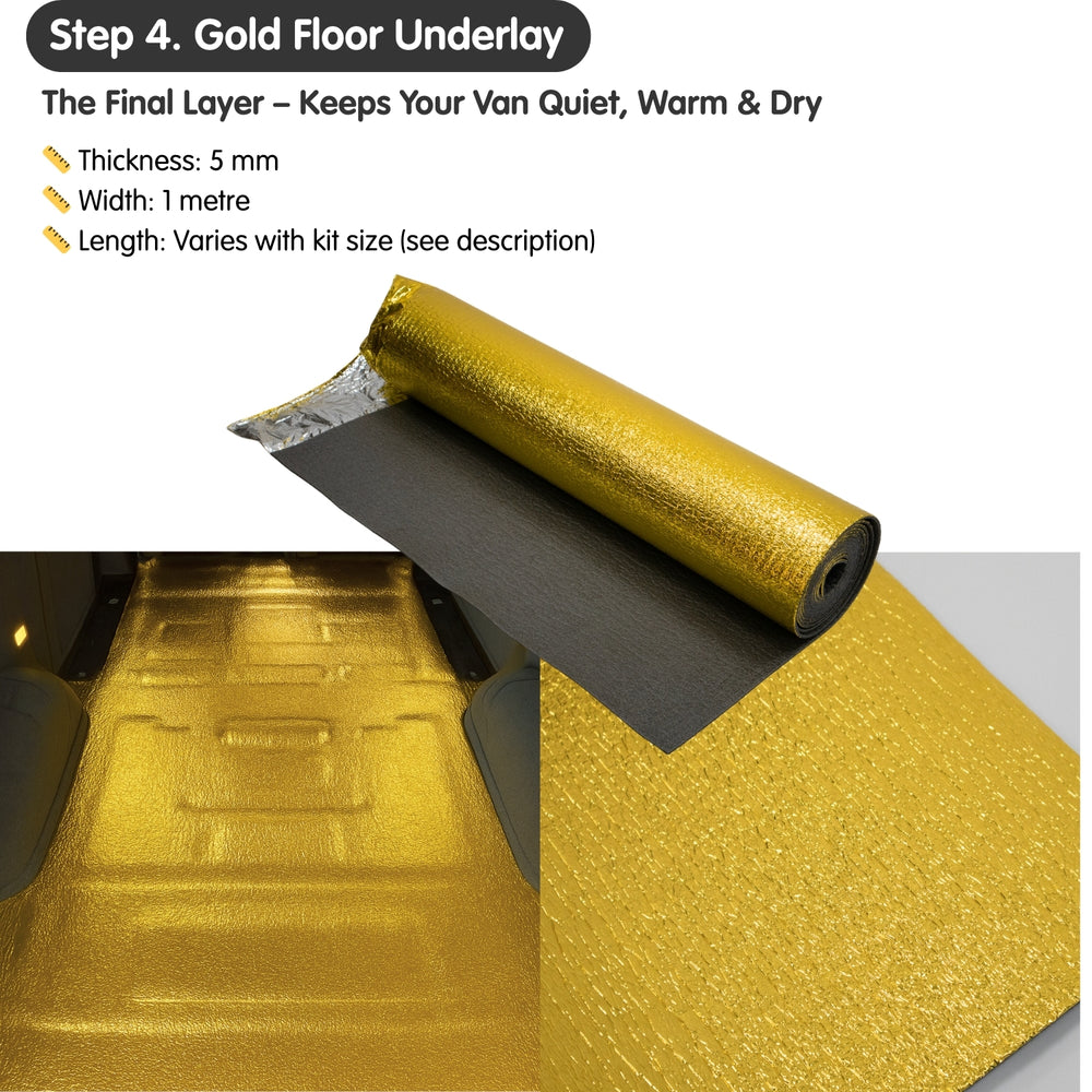 Campervan Insulation Kit – Van Soundproofing , Thermal Foam, Thermal ...