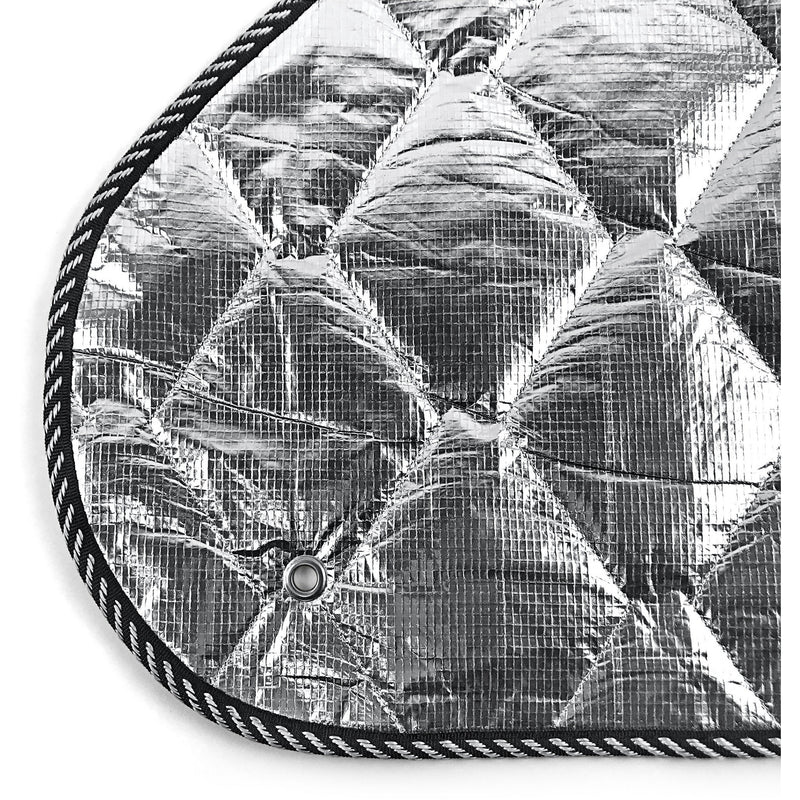 CLI-MAT NT Internal Thermal Cab Window Silver Screens - Ford Transit C